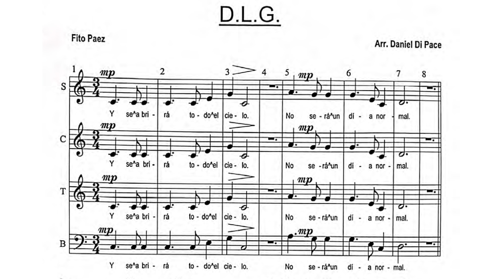 D.L.G. – ||: Recurso Coral