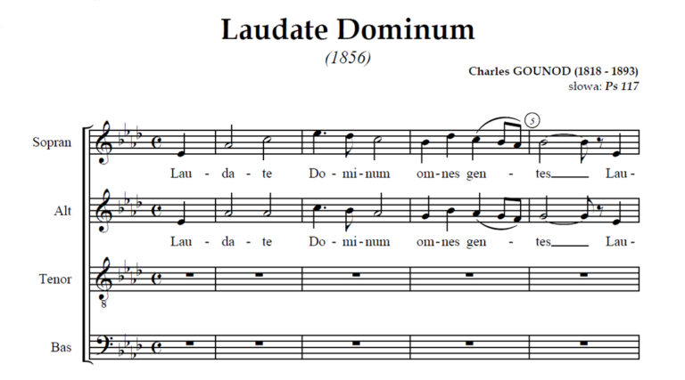 Laudate Dominum (Gounod) – ||: Recurso Coral