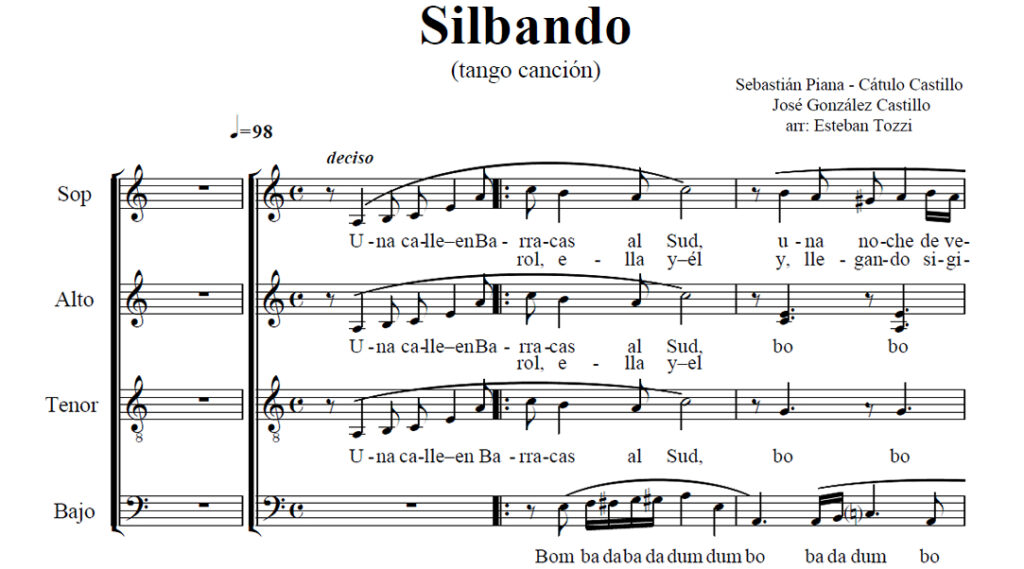 Silbando – ||: Recurso Coral