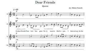 Dear Friends - ||: Recurso Coral