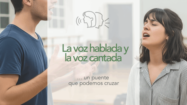 La voz hablada y la voz cantada - ||: Recurso Coral